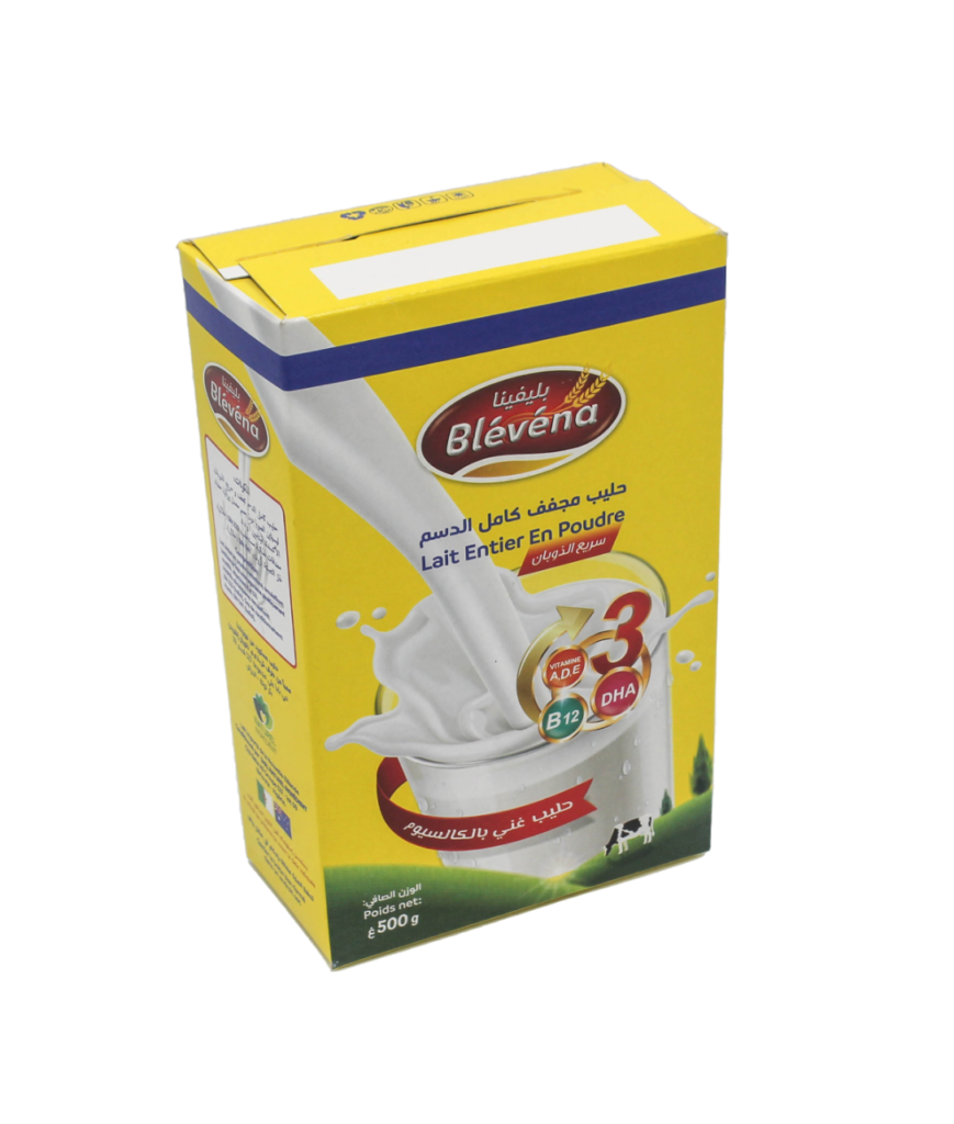 Lait Entier en Poudre - Naturel Ingredient Blévena